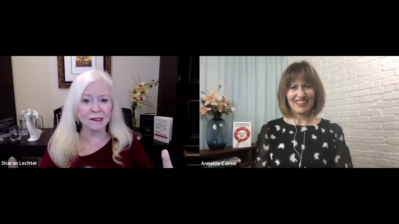 Sharon Lechter | Play Big Podcast | Rescue Yourself | Annette Comer ...