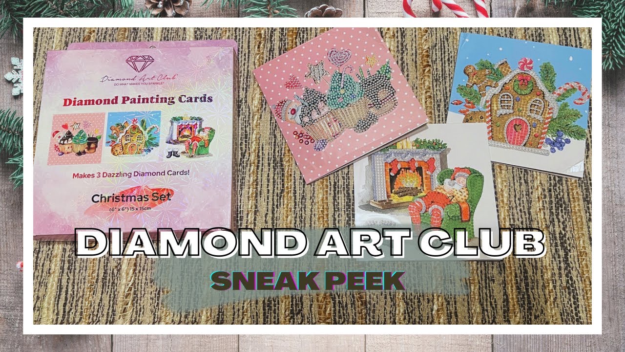 DAC Sneak Peek - Christmas Cards! Unboxing a festive 3-Pack of Diamond ...