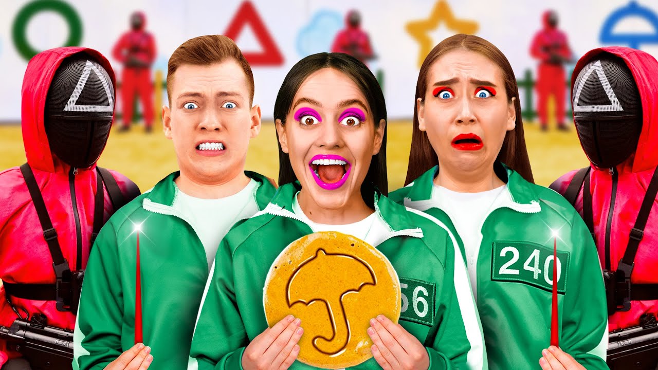Playing Squid Game in Real Life Challenge | Funny Moments by TeenChallenge - YouTube