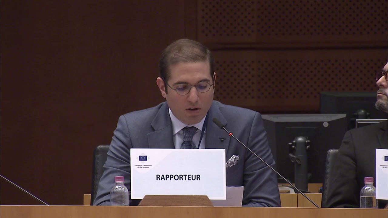 Samuel Azzopardi – 127th plenary session – European Committee of the ...