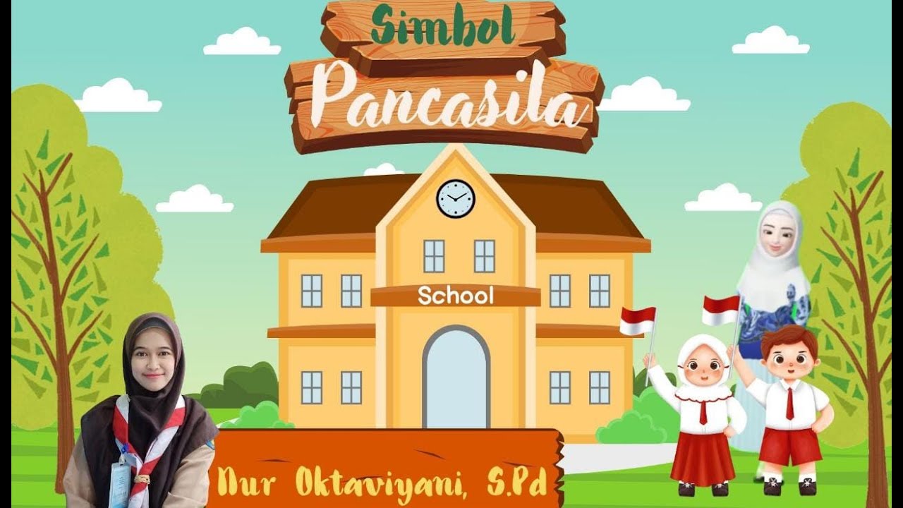 Simbol-simbol Pancasila ||Pendidikan Pancasila|| kelas 1 SD|| Kurikulum ...