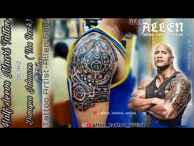 The Rock Dwayne Johnson Tattoo