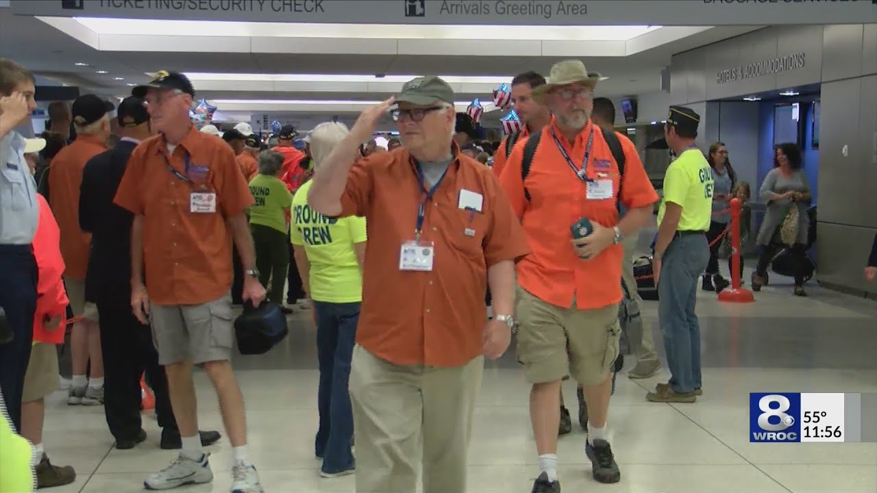 honor flight rochester - YouTube