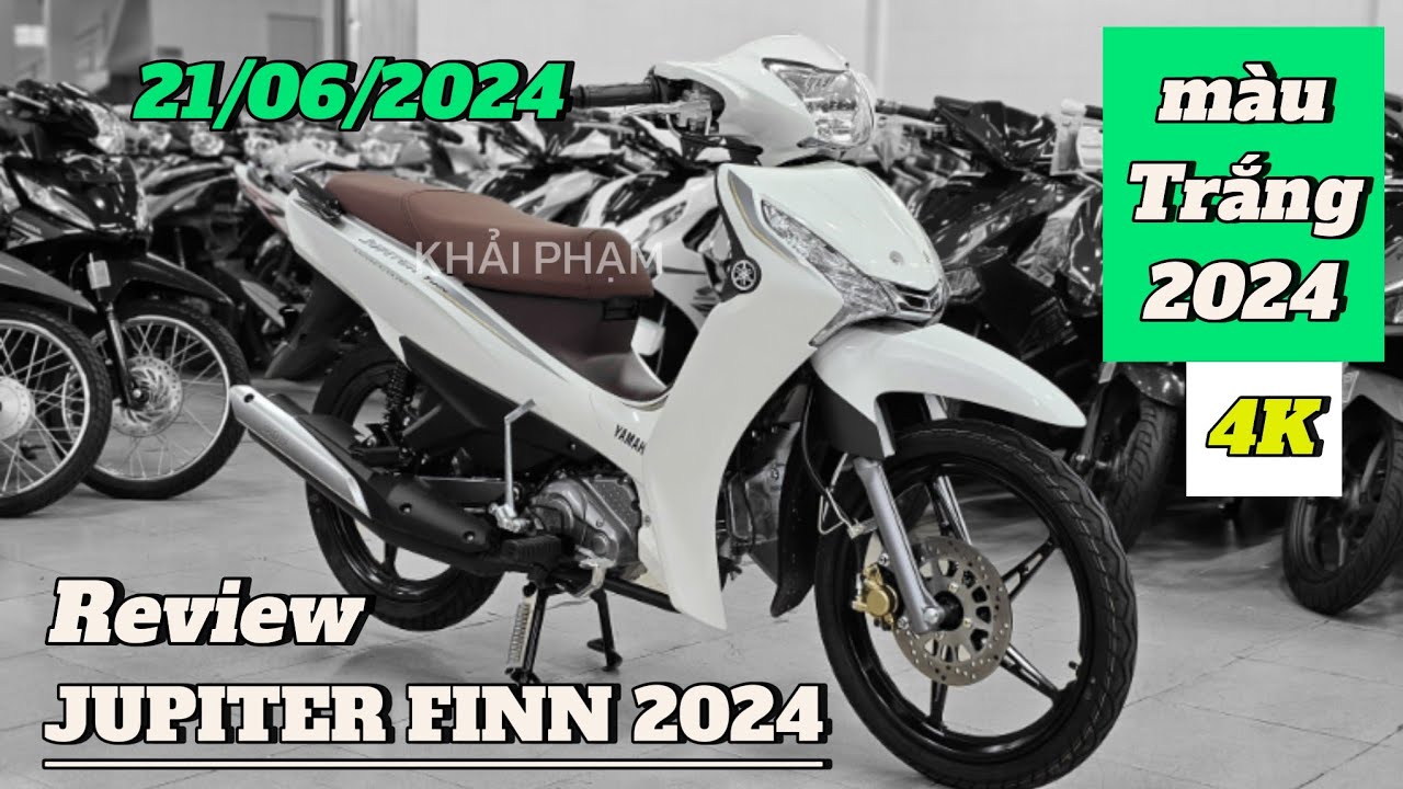 Review Yamaha JUPITER FINN 2024 màu Trắng TUYỆT ĐẸP nguyên bản +giá bán ...