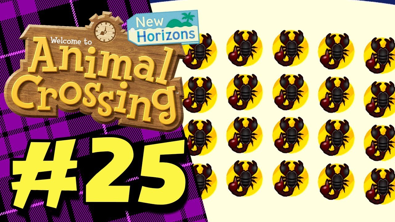 Ultra Rare SCORPION ISLAND! - Animal Crossing - Part 25! - YouTube