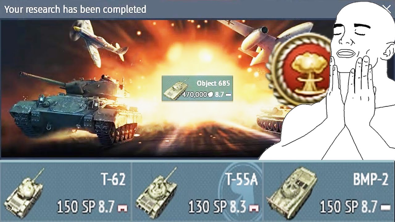 Grind for Object 685 | War Thunder #356 - YouTube