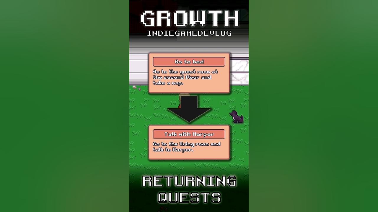 Godot 4 Growth DevLog [231]- Returning Quests #gamedev #godot #indiedev #gaming #godotengine # ...