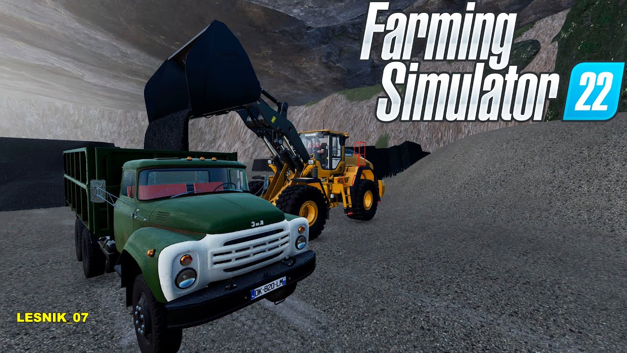 FS22: MINING AND TRANSPORTATION OF COAL TO THE PLANT - YouTube