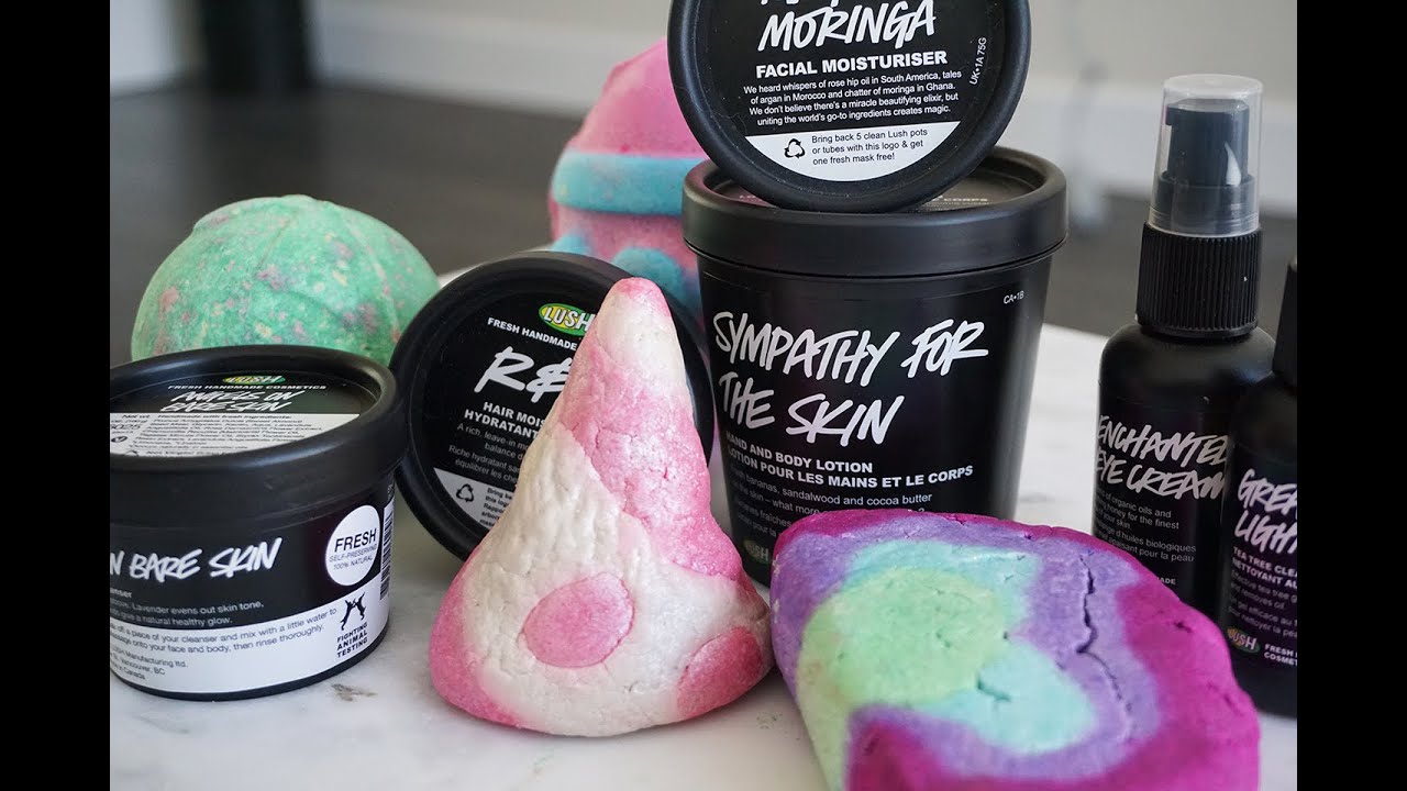 INSIDE LOOK: LUSH COSMETICS - YouTube