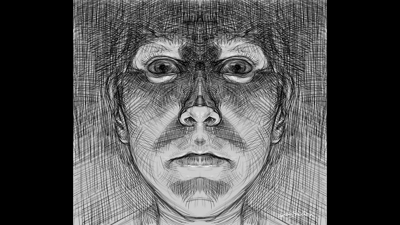 dramatic lighting - digital sketch with SpeedyPainter - YouTube