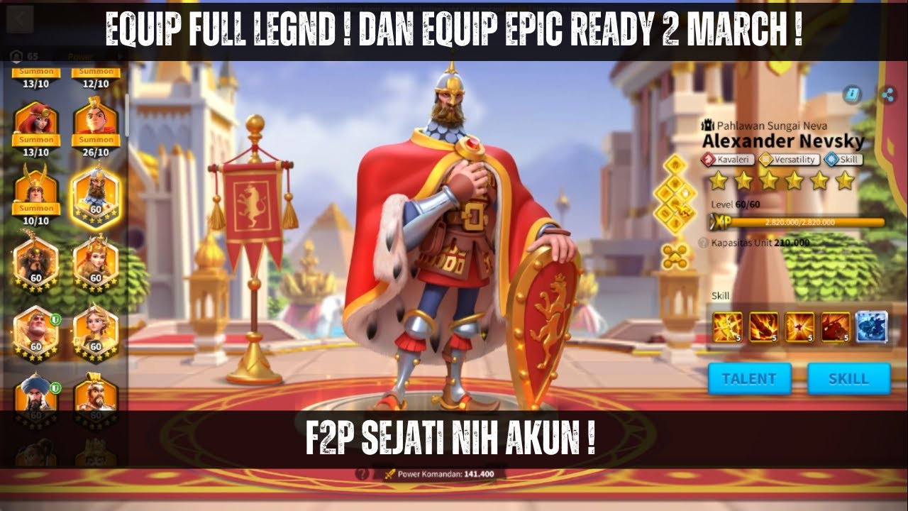REVIEW AKUN T5 F2P LOGO MINA TERJAGA H4RG4 2,2JT'AN | AKUN PRIBADI NIH ...