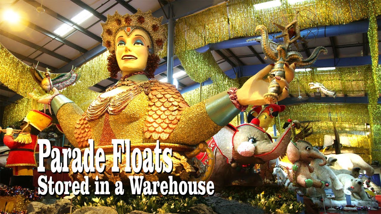 Massive Parade Floats sitting in Virginia - YouTube