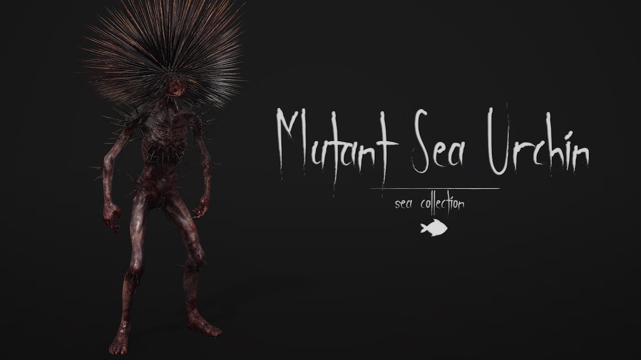 Mutant Sea Urchin | Sea Creatures Collection | Unreal Engine 4/5 (FAB ...