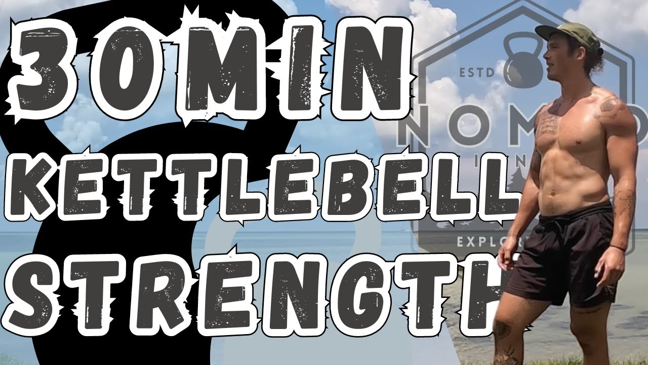 FULL BODY STRENGTH 30 Minute Kettlebell Workout | HomeRemedyFitness.com ...