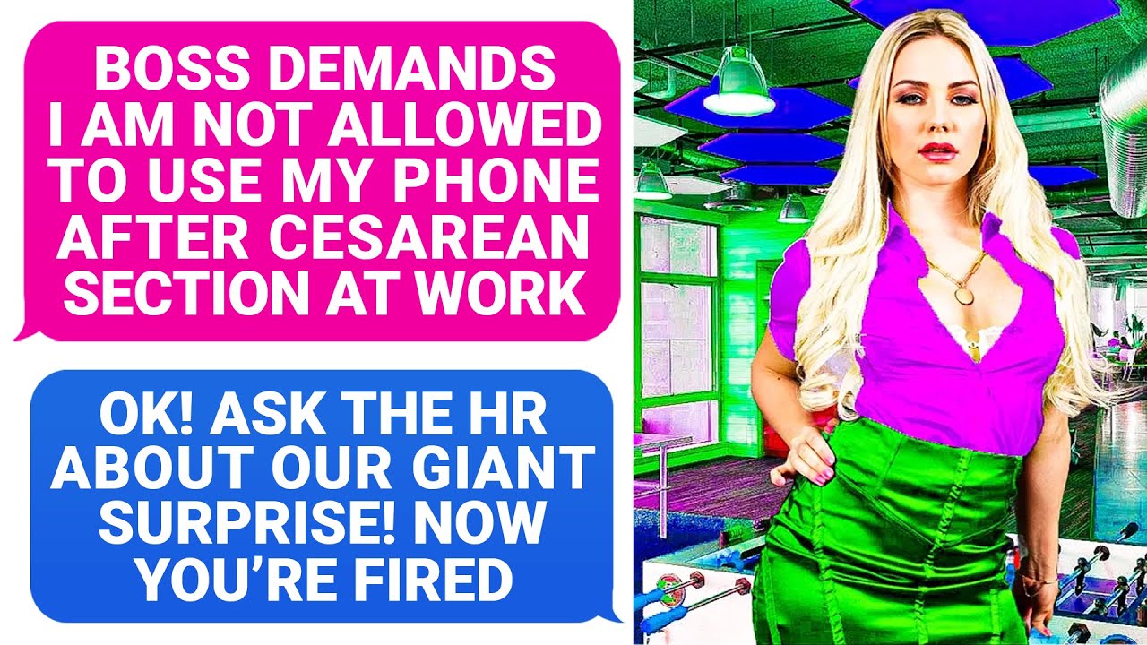 Boss Claims My C-Section Was Just a Joke & Demands That I Lift a Heavy ...