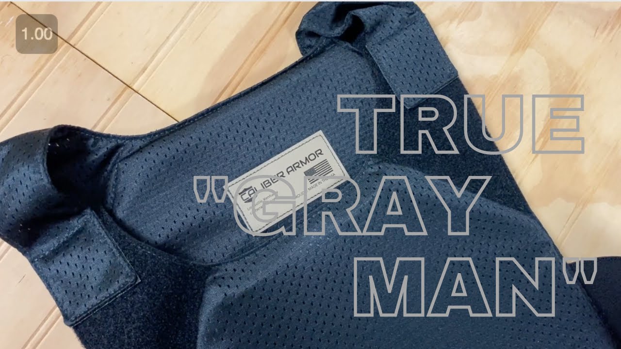 Real "Gray Man" - Caliber Armor's Concealable Carrier - YouTube