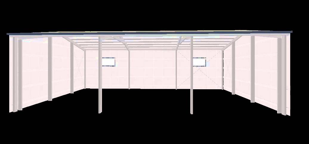 3 Sided Shed 3D View - ShedTech Software Showcase - YouTube