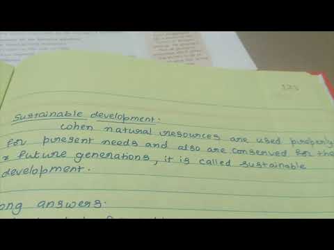 8th Social Notes|Geography Ch-1|Resources|8th SST notes|Class 8 Social ...