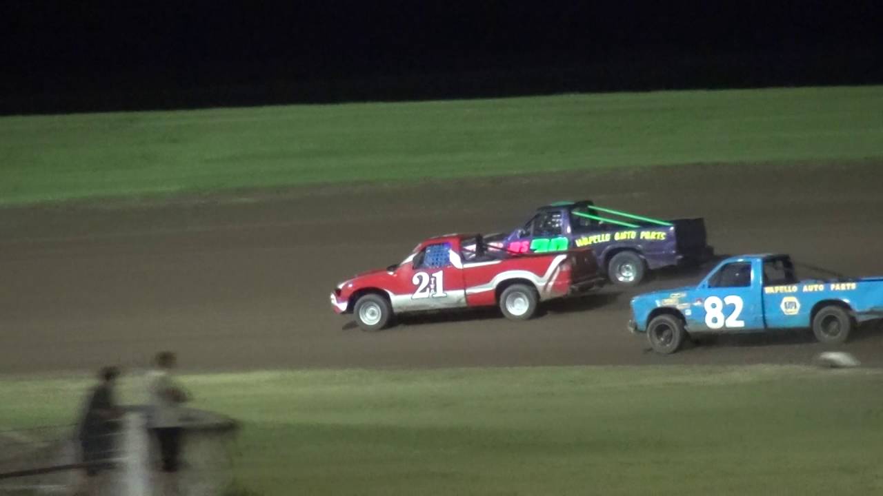 CJ Mini Haulers Championship feature CJ Speedway 8/26/16 - YouTube