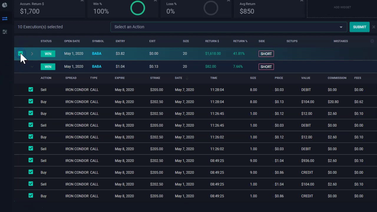 Merging Option Legs - YouTube