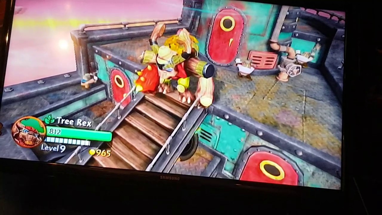 Skylanders Giants (3) Exploring Flynn's Ship! - YouTube