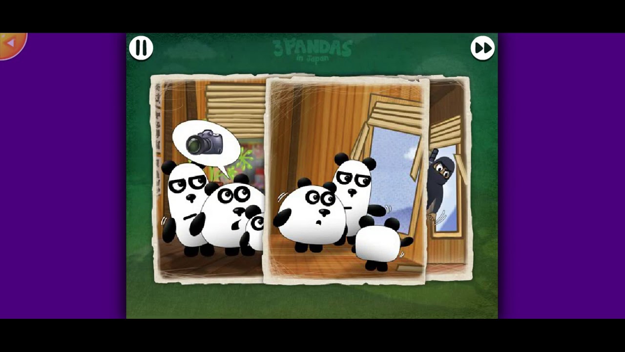 Playing Free Game, so much Fun! - Three Pandas in Japan eps 1 - YouTube