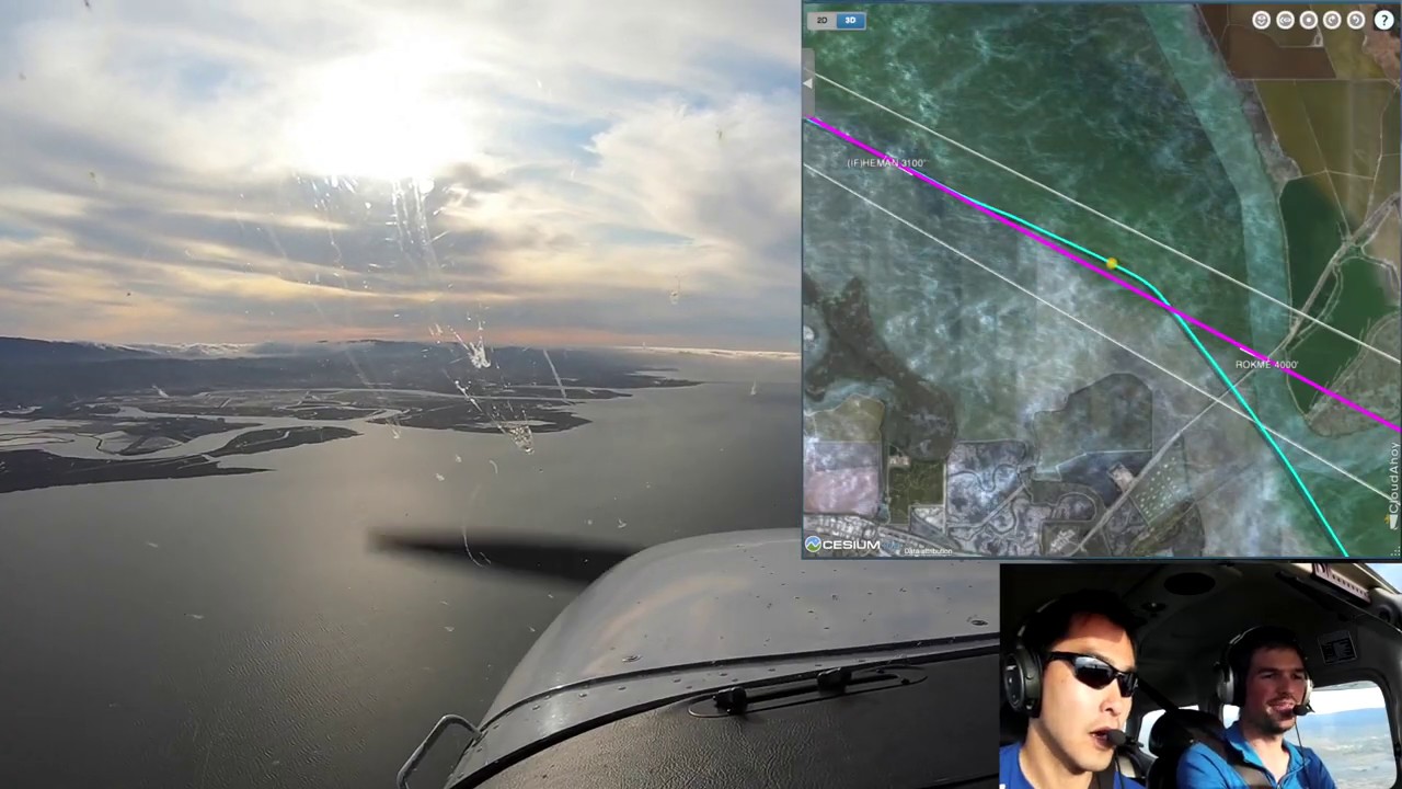 KSFO ILS 28L Approach in a Cessna 172! - YouTube