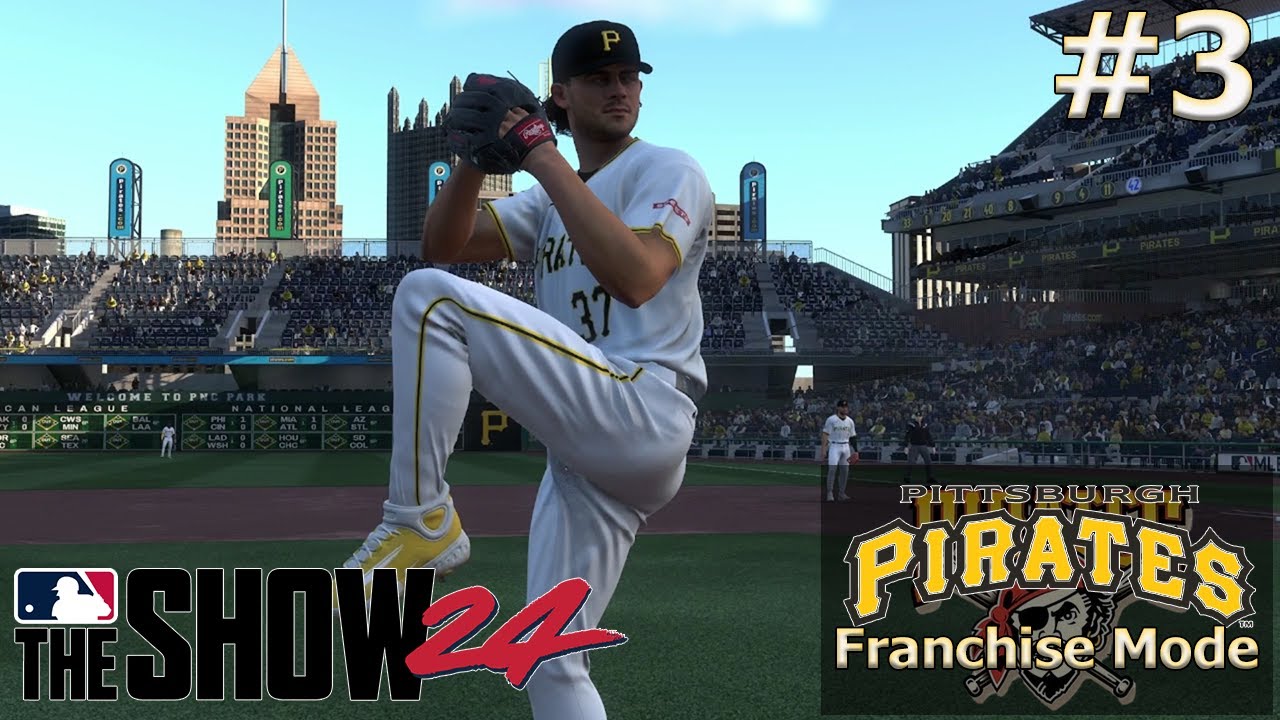 Jared Jones MLB Debut || MLB The Show 24 Pittsburgh Pirates Franchise ...