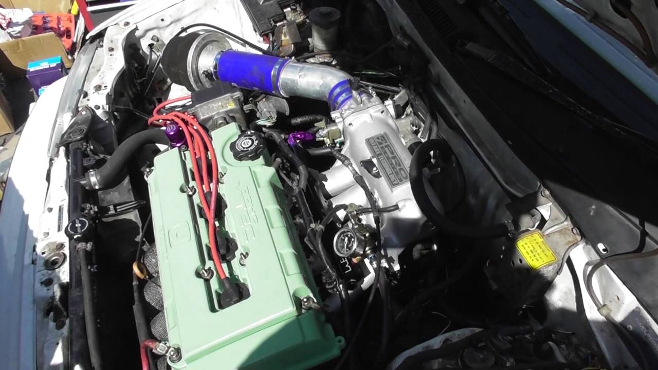 T2CG Honda Civic EF B18C4 Part 25 : Skunk2 Intake Manifold Completion ...