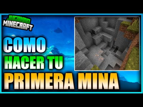 COMO HACER TU PRIMERA MINA - JUGANDO MINECRAFT Ep 5 - YouTube