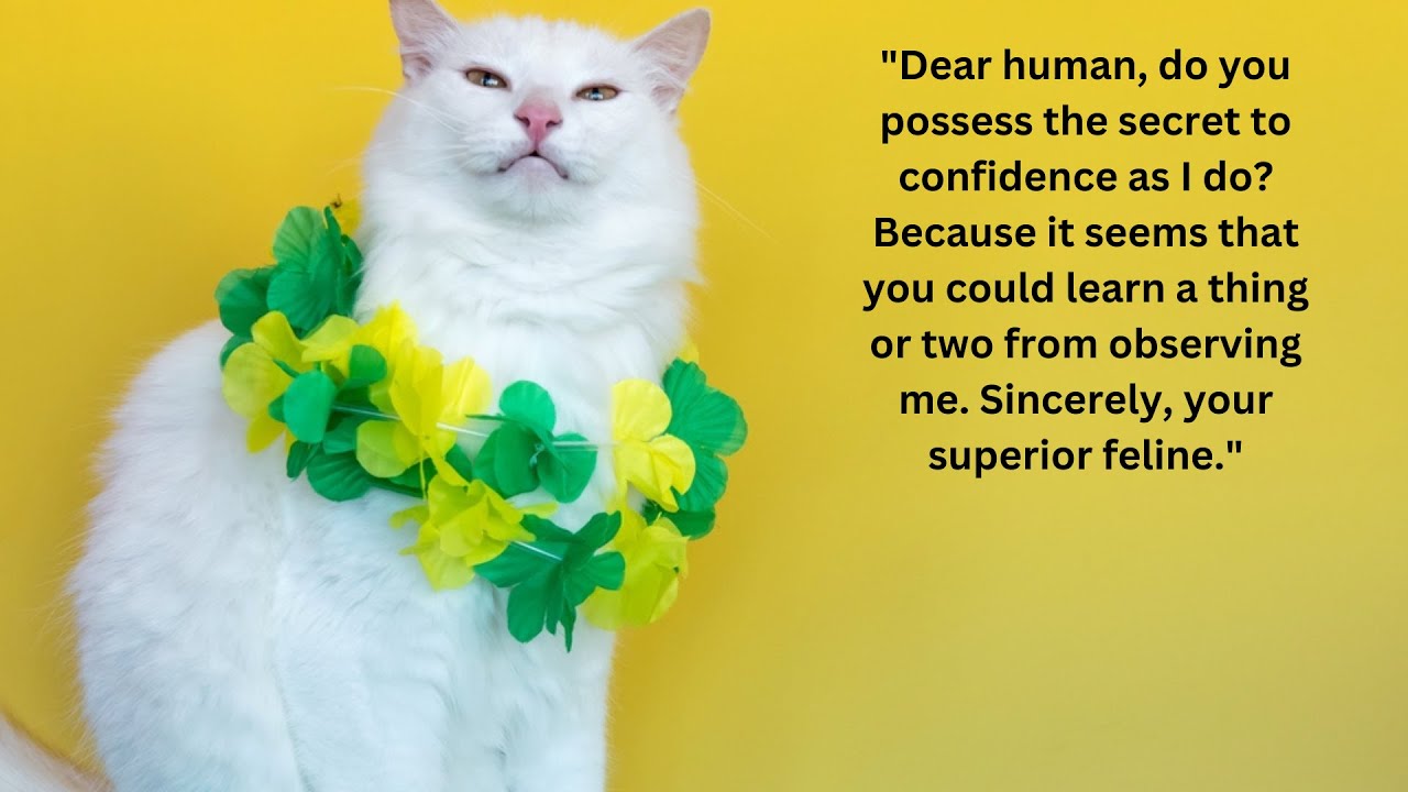 What can cats teach us about confidence ‐ Réalisée avec Clipchamp 1 ...