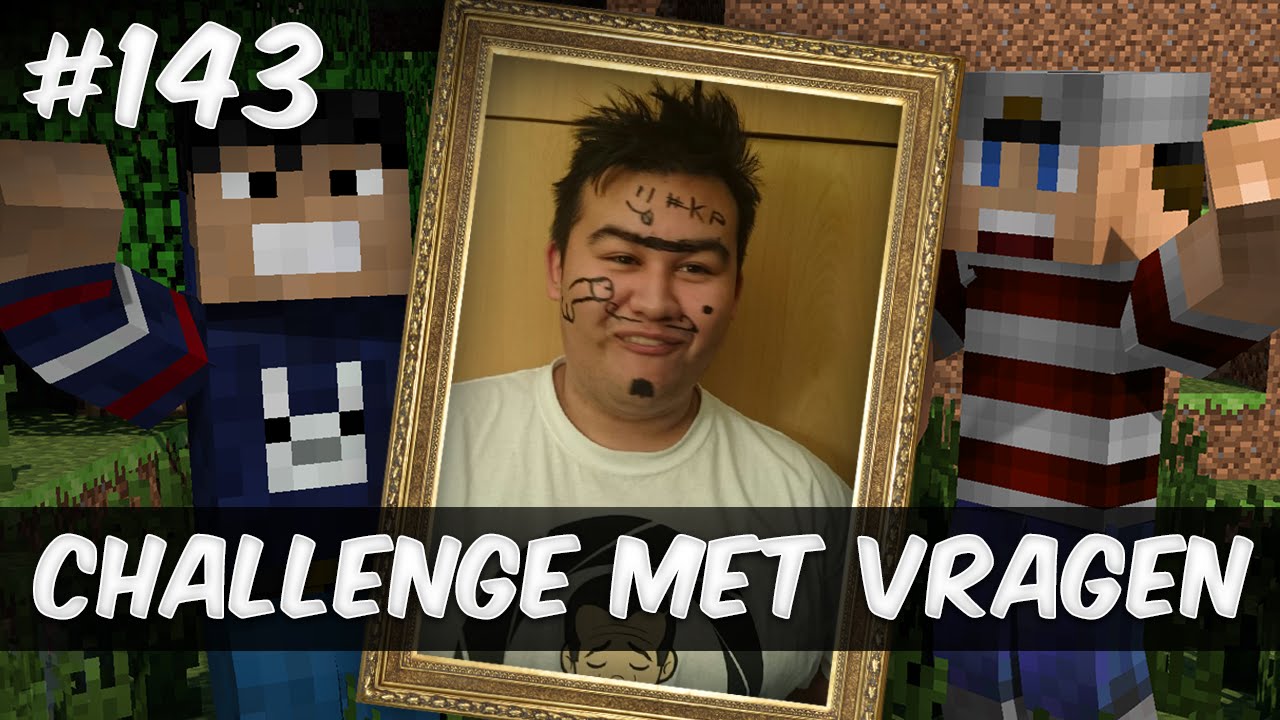 Minecraft survival #143 - CHALLENGE MET VRAGEN! - YouTube