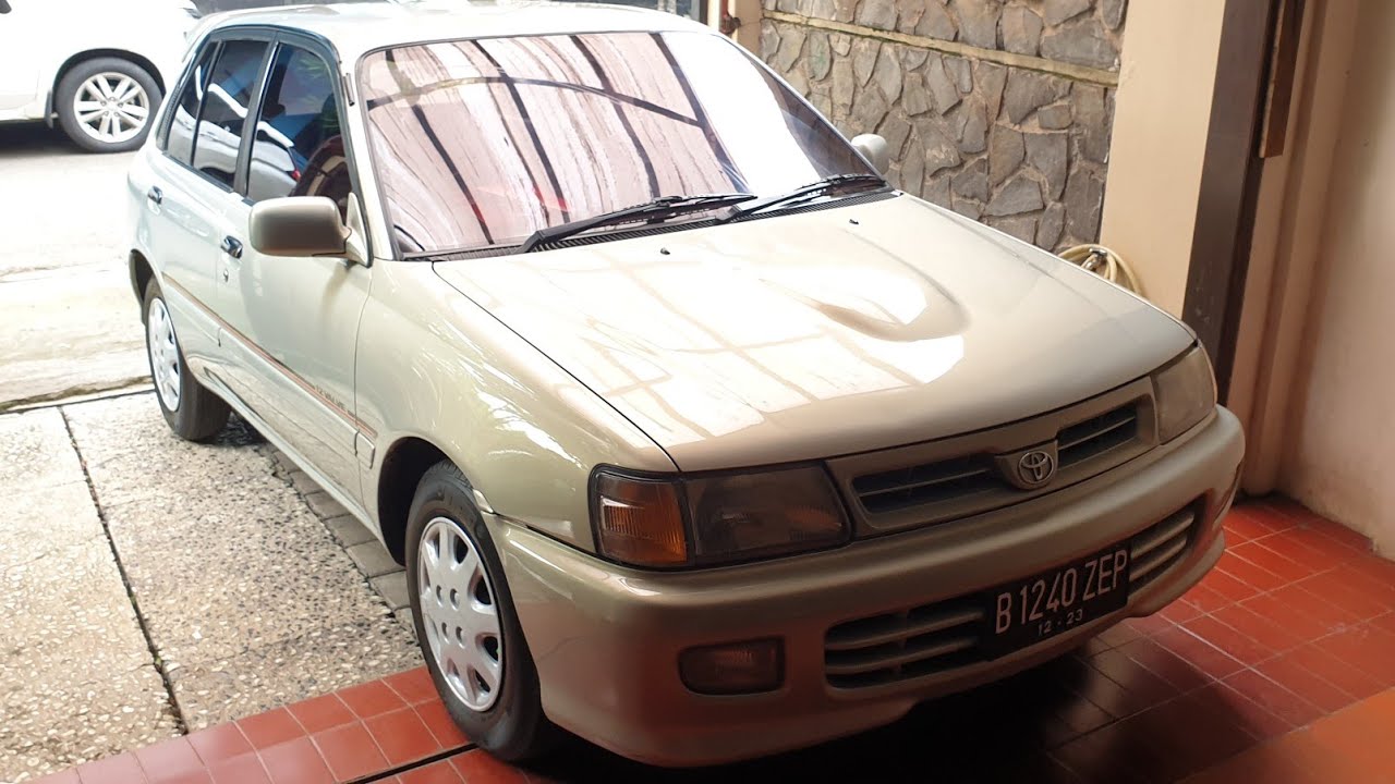 Toyota Starlet 1.3 SE-G M/T Facelift 1998 [EP81] In Depth Review ...