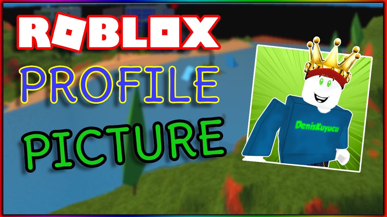 How to Make a Free ROBLOX Profile Picture! (No Blender) - YouTube