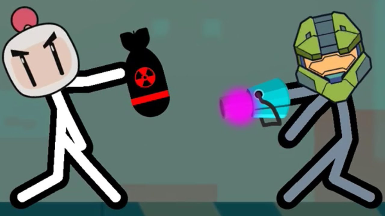 BOMBERMAN STICKMAN FIGHTS TOURNAMENT Gameplay Walkthrough STICKMAN ...