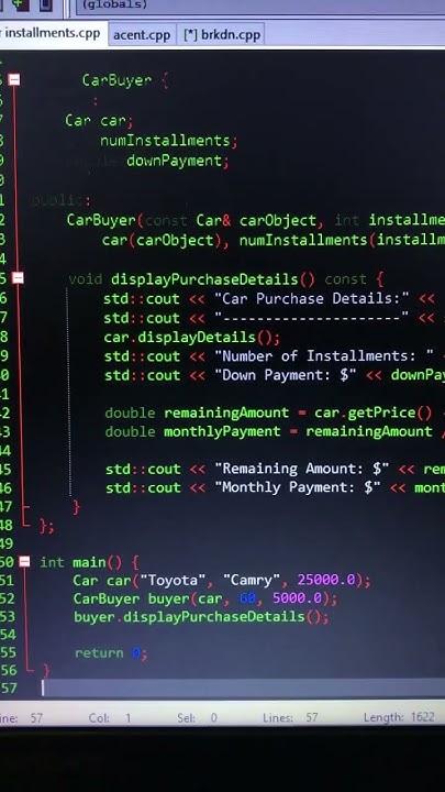 Car Buyer C Codingninja Codemasters Coders Coderstokyo Codinglife Codelife Code Coding