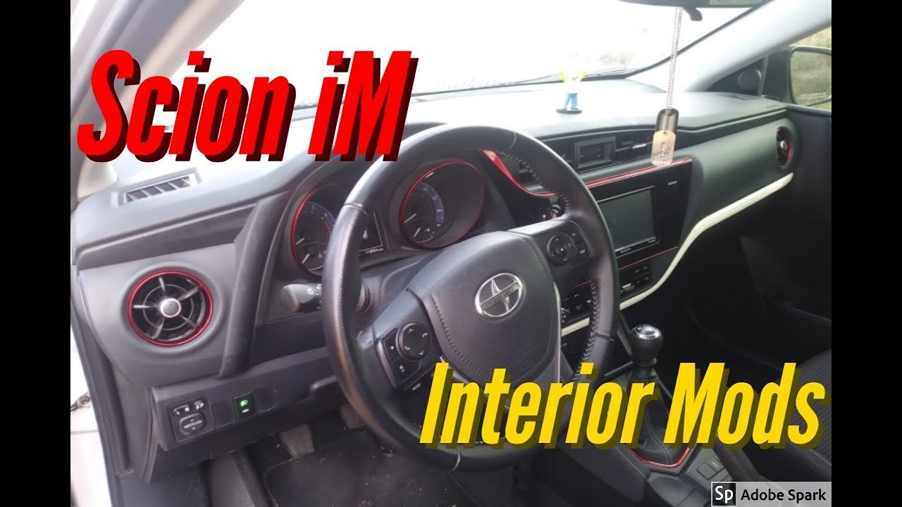 Scion iM: Interior Mods - YouTube