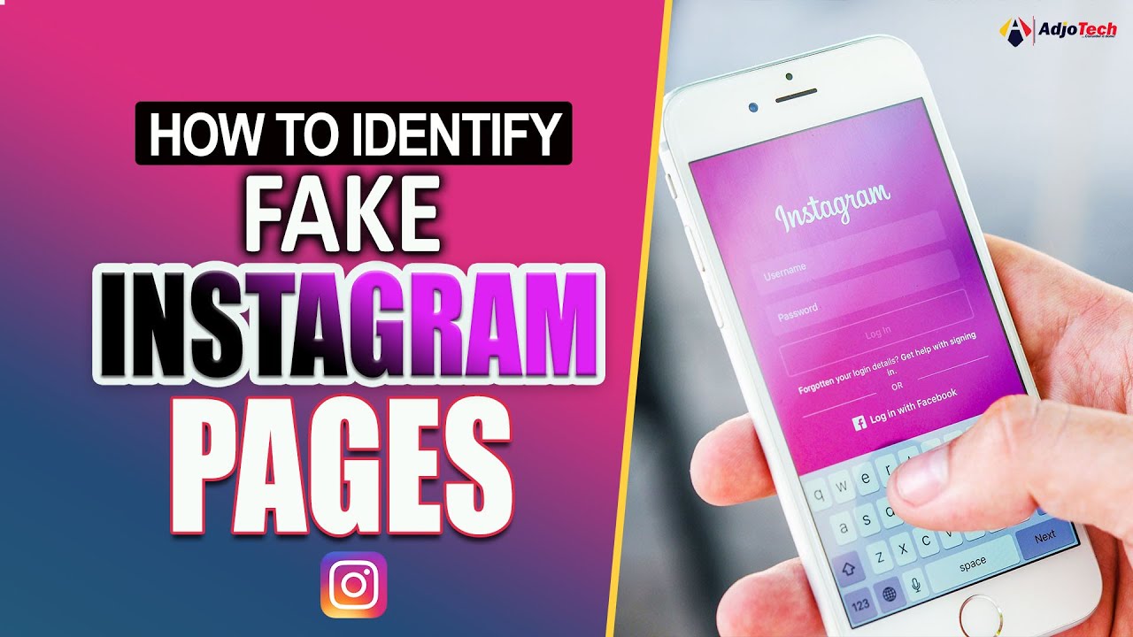 How to identify fake Instagram pages | Essential Tips to Avoid Scams on ...