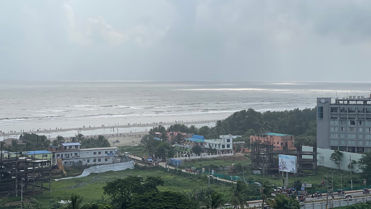 Beach View from Best Western Heritage Cox’s Bazar - YouTube