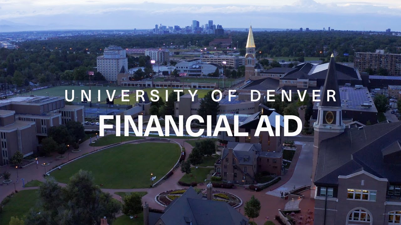 Financial Aid | University of Denver - YouTube