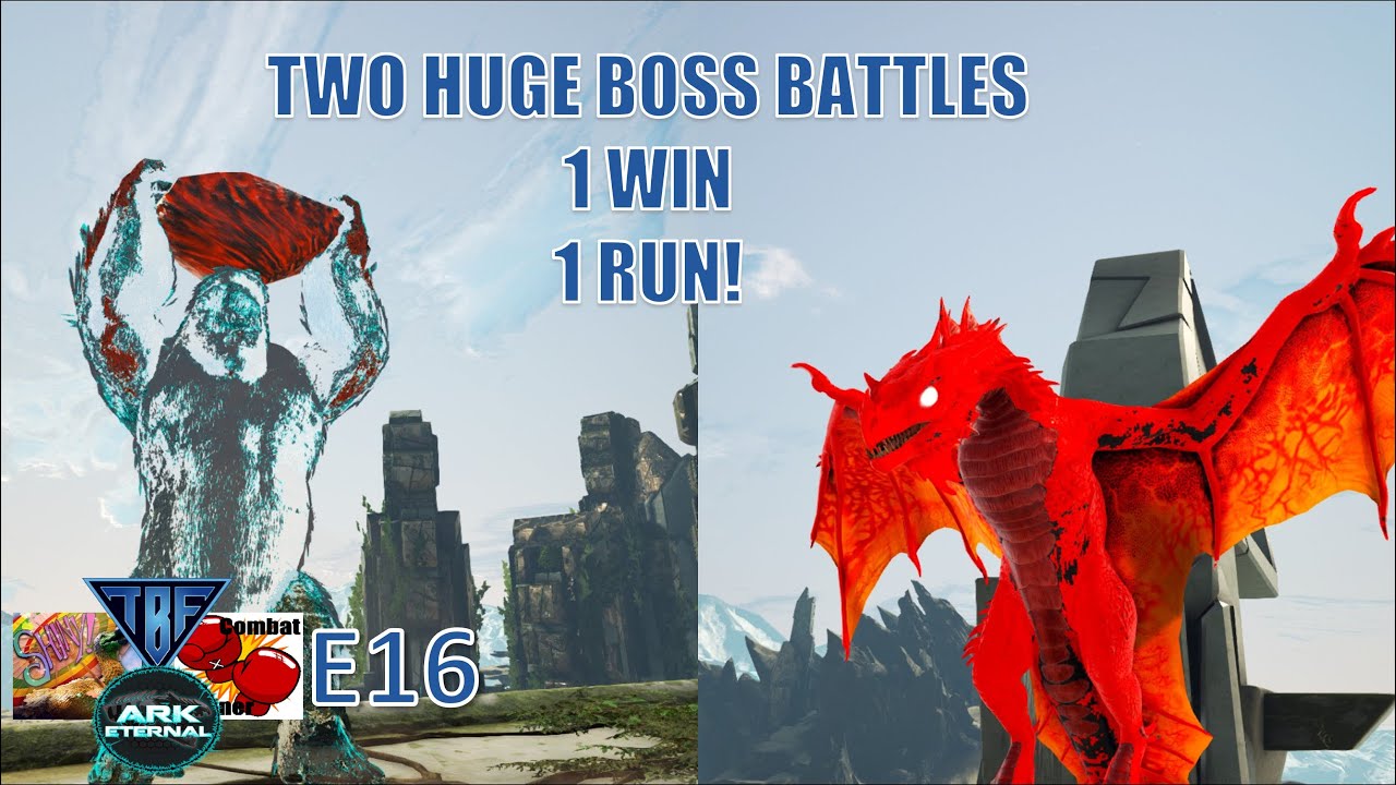 Our First Boss Fights! Shiny Eternal - Ark Survival Evolved - E16 - YouTube