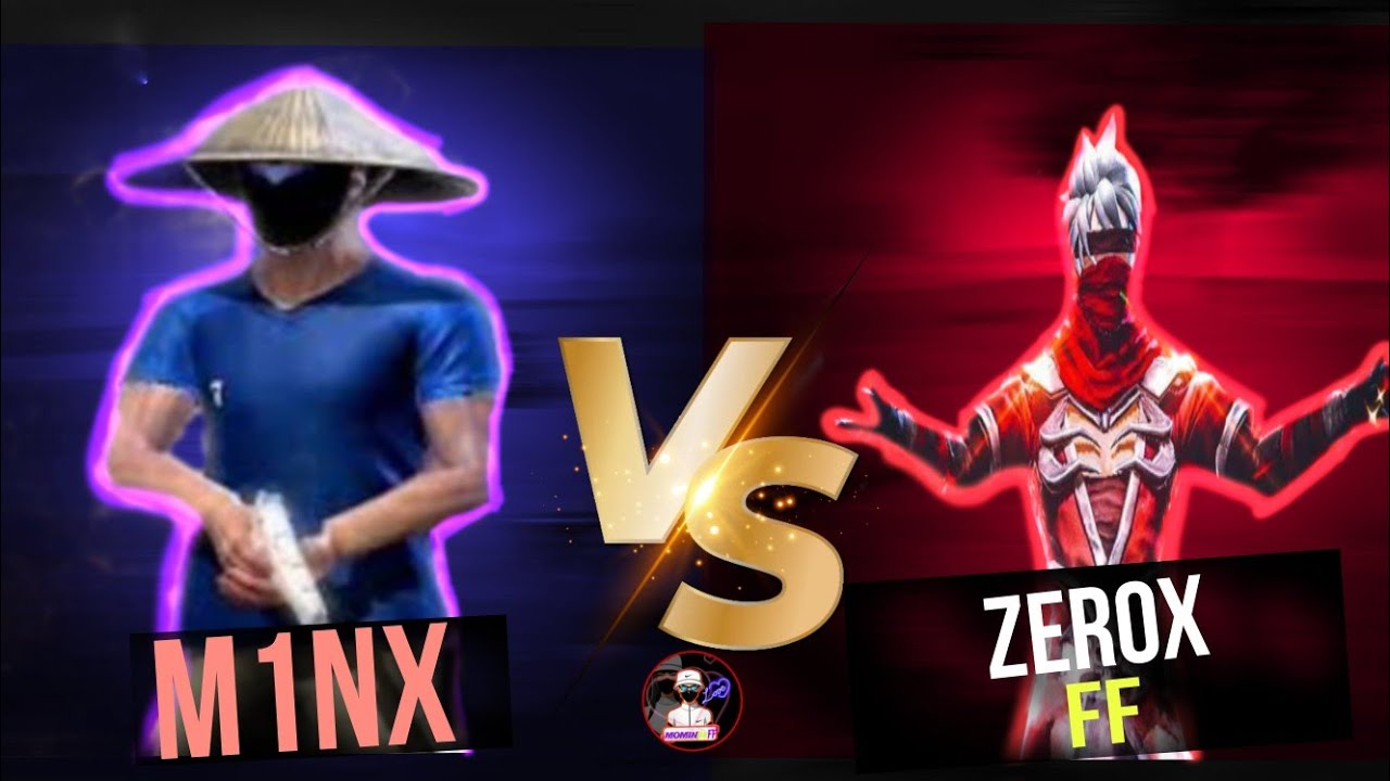 m1nx 🇧🇩 vs zerox ff 🇮🇪 | 1 vs 1 custom | garena free fire new video 🔥 ...