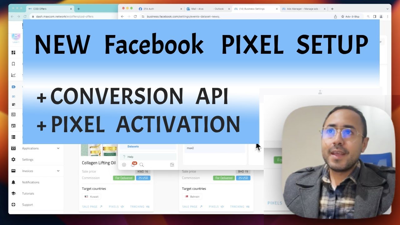 How to create the new Facebook pixel in 2024 - Datasets + Fb Conversion ...