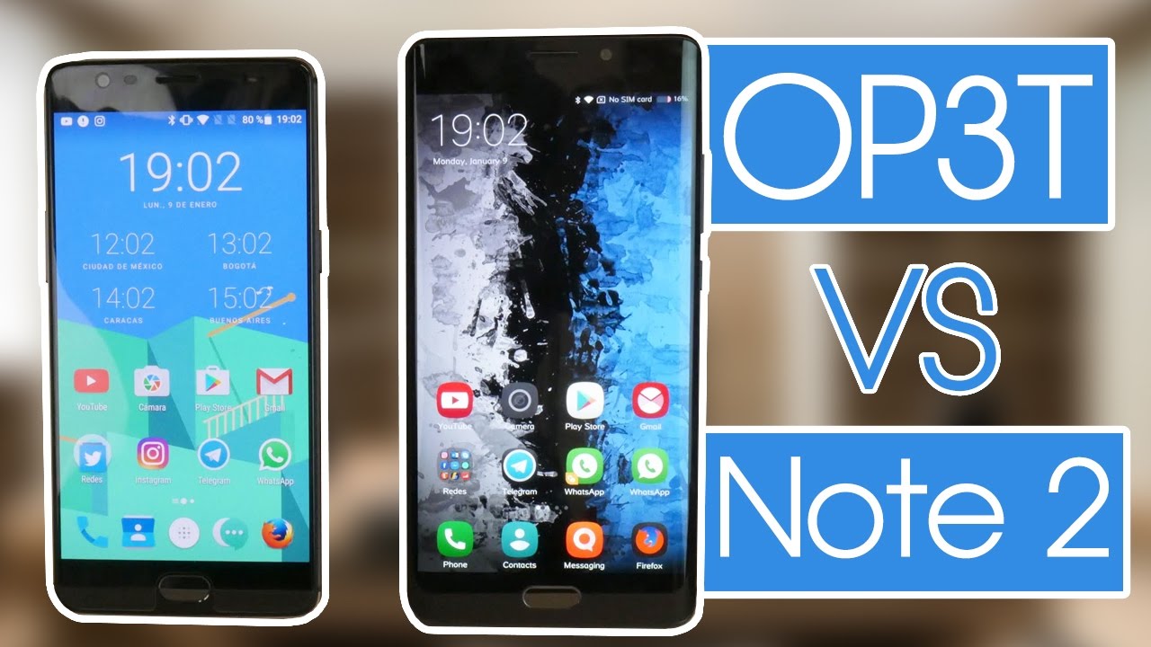 Oneplus 3t Vs Xiaomi Mi Note 2 La Comparativa ¿cuál Es El Mejor
