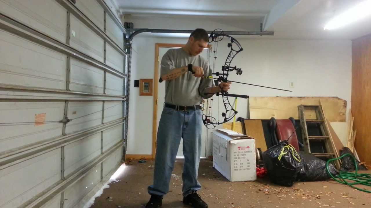 Shooting my BowTech Experience showing my form - YouTube