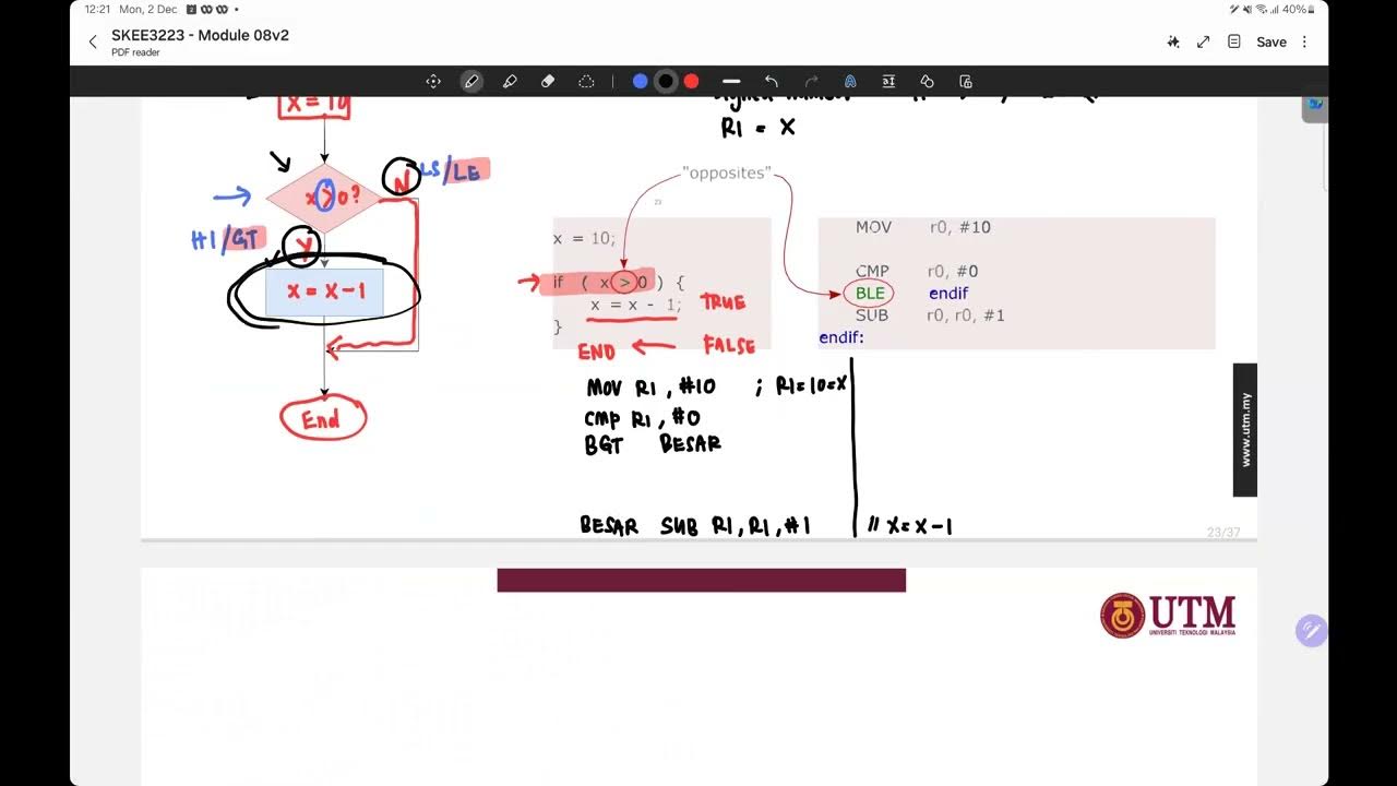 SKEE 3223 Module 8 - Flow Control In STM32 Part 2 - YouTube