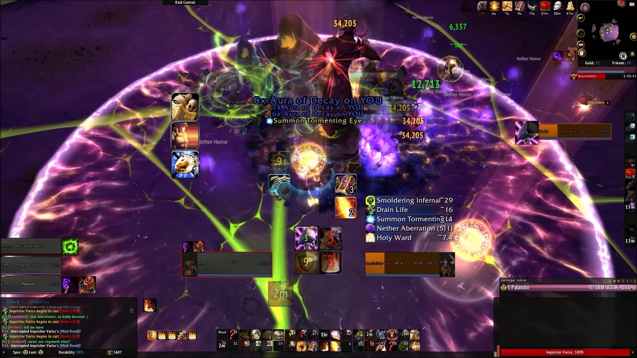 Protection Paladin Tank Mage Tower Challenge - Hadrielle - Atom - YouTube