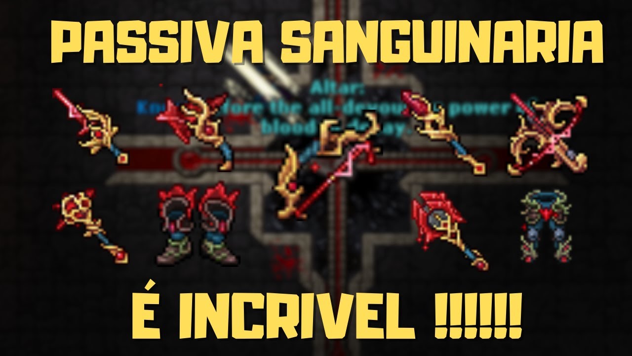 PODER SANGUINEO, SPRITES LINDAS E TAXA DE ITEM ? TIBIA UPDATE - YouTube