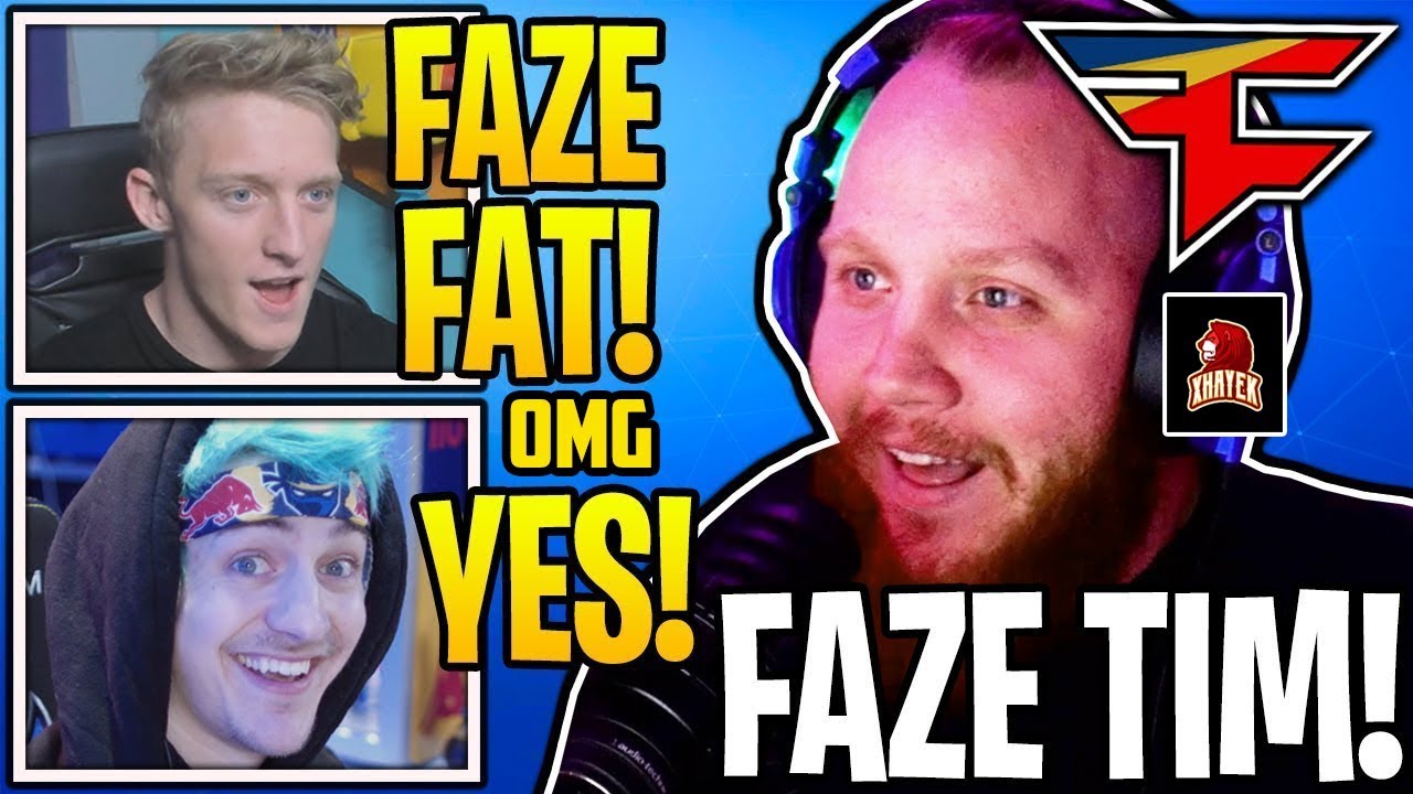 STREAMERS Shocked After TimTheTatman Officially JOINING *FAZE CLAN ...