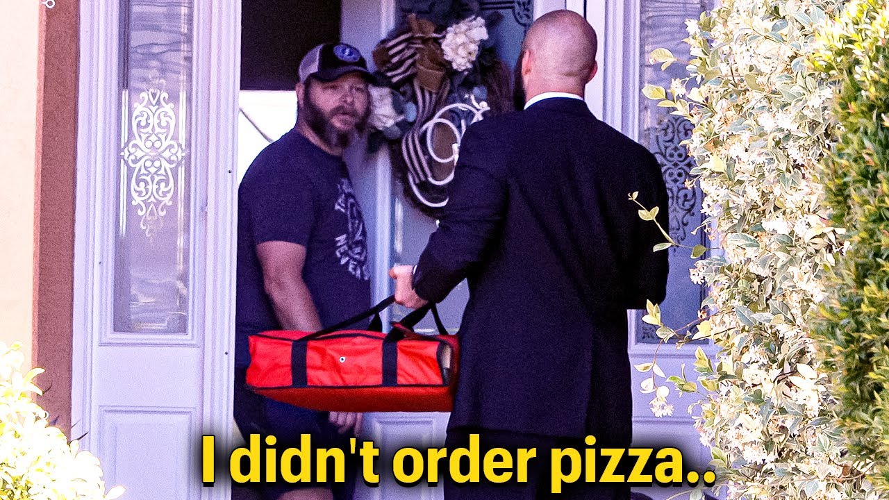 Door to Door Pizza Salesman - YouTube